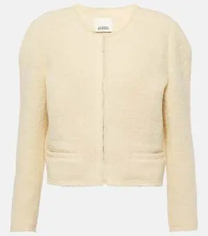 Isabel Marant Étoile Pully Wool-blend Jacket - Beige