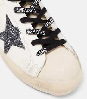 GOLDEN GOOSE Super-star Leather Sneakers - White