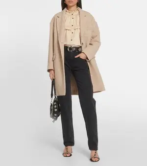 MARANT ETOILE Button-fastening Cotton Top