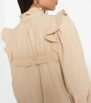 MARANT ETOILE Button-fastening Cotton Top