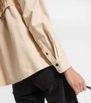 MARANT ETOILE Button-fastening Cotton Top