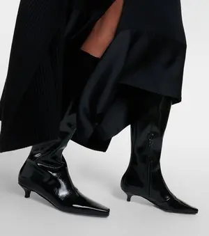 TOTEME The Slim Leather Knee-high Boots