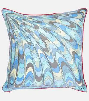 Emilio Pucci Printed Silk Cushion