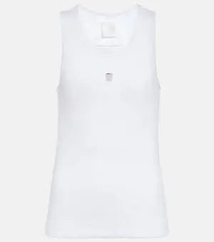 Givenchy 4g Cotton Tank Top