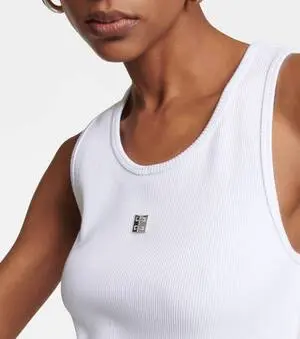 Givenchy 4g Cotton Tank Top