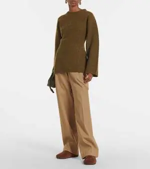 Co Wool And Cashmere-blend Sweater
