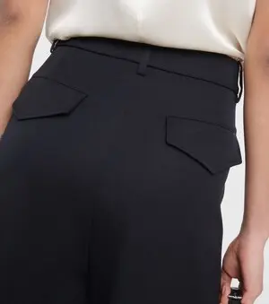 NILI LOTAN Johan Virgin Wool Wide-leg Trousers
