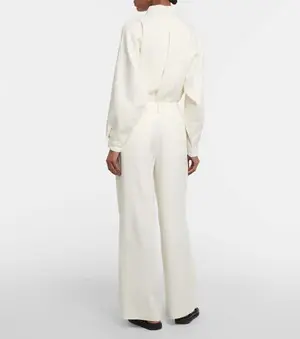 Co Pleated Wide-leg Trousers