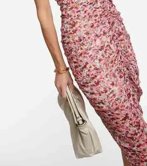 MARANT ETOILE Falone Printed Georgette Midi Dress