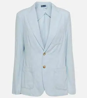 Polo Ralph Lauren V-neck Denim Blazer