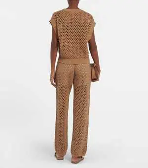 Brunello Cucinelli Open-knit Top