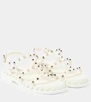 Valentino Garavani Rockstud Sandals - White