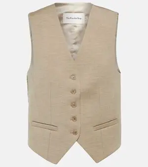 The Frankie Shop Button Detailed Vests For Women
