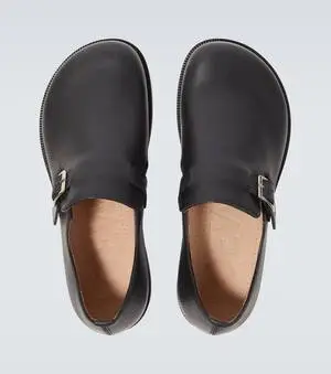 Loewe Campo Leather Derby Shoes