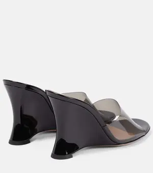GIANVITO ROSSI Wedge Leather Sandals