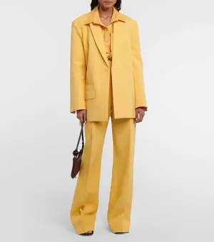 Jacquemus La Veste Tibau Linen-blend Blazer