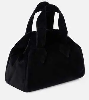 VIVIENNE WESTWOOD Archive Medium Velvet Shoulder Bag