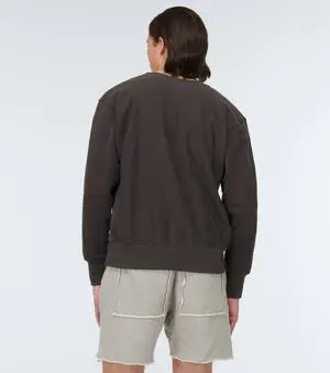 LES TIEN Cotton Jersey Sweatshirt
