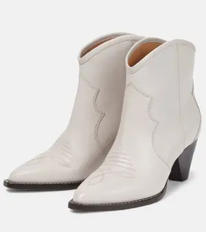 Isabel Marant Étoile Darizo Leather Cowboy Boots