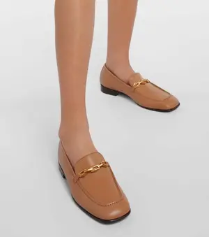 JIMMY CHOO Diamond Tilda Leather Loafers