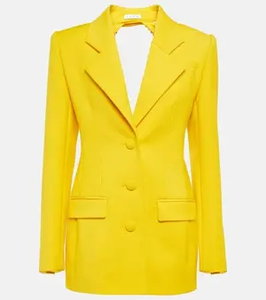 Area Single Breasted Blazers For Women