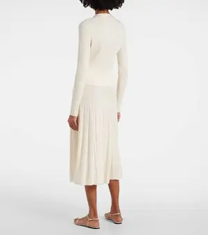 JOSEPH Ribbed-knit Wool Cardigan