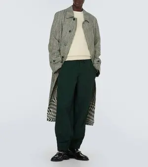 Burberry Technical Wide-leg Trousers
