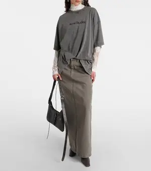Acne Studios Philo Denim Maxi Skirt