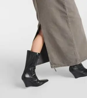 Acne Studios Philo Denim Maxi Skirt