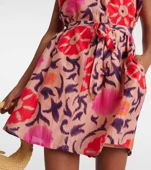 Velvet By Graham & Spencer Jenna Printed Minidress