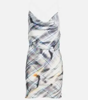 Y/project Invisible Strap Slip Dress - Multicoloured