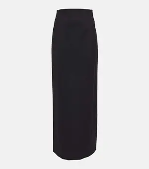 Wardrobe.NYC Maxi Wool Skirt