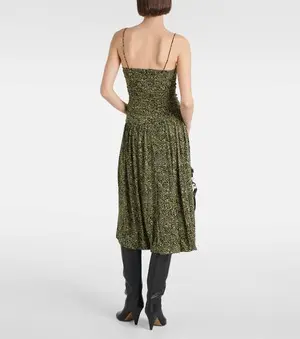 Isabel Marant Étoile Elisabeth Printed Jersey Midi Dress
