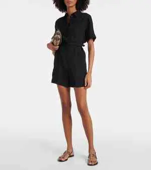 Gucci Leather-trimmed Thong Sandals