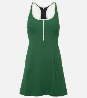 The Upside Oxford Racerback Tennis Dress