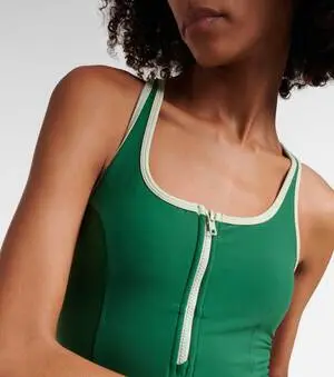 The Upside Oxford Racerback Tennis Dress