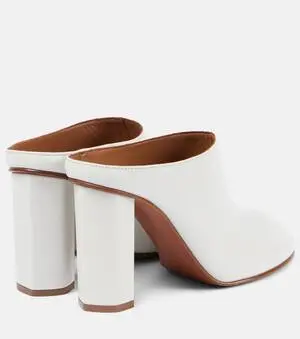 Alaïa Babylone Leather Mules