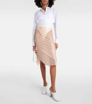 Alaïa Babylone Leather Mules
