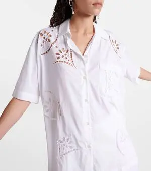Isabel Marant Étoile Bilya Broderie Anglaise Shirt