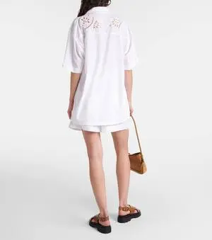 Isabel Marant Étoile Bilya Broderie Anglaise Shirt