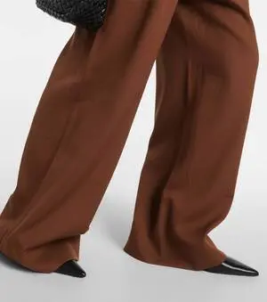 Wardrobe.NYC Low-rise Wool Wide-leg Trousers