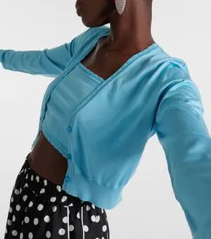 Dolce & Gabbana Capri Cropped Cardigan