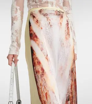 Y/project Printed Maxi Skirt