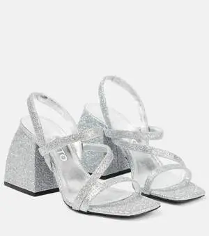 Nodaleto Block Heel Sandals For Women
