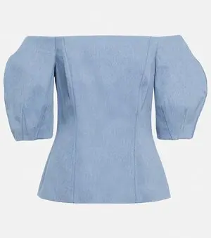 Gabriela Hearst Off The Shoulder Blouses