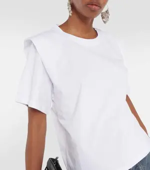 Isabel Marant Étoile Zelitos Cotton Top - White