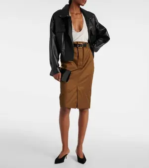 GIANVITO ROSSI Suede Mules