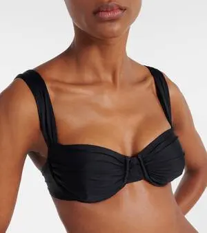 Faithfull The Brand Sol Ruched Bikini Top
