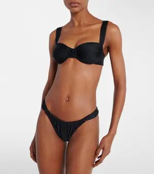 Faithfull The Brand Sol Ruched Bikini Top
