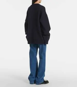 AMI Paris De Coeur Wool Sweater